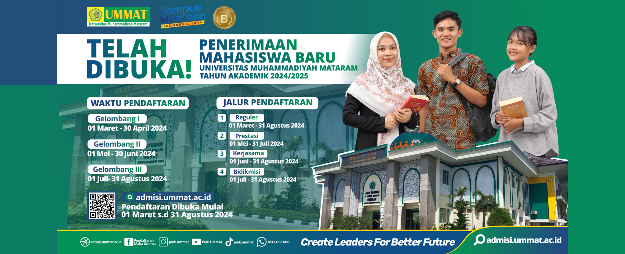 Admisi UMMAT | pmb ummat
